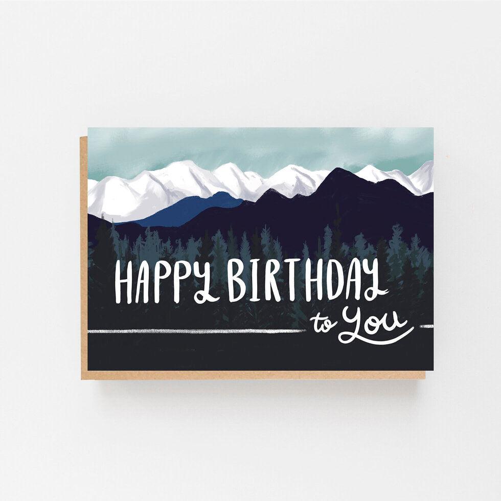 Happy Birthday - Mountain – Pencil Me In