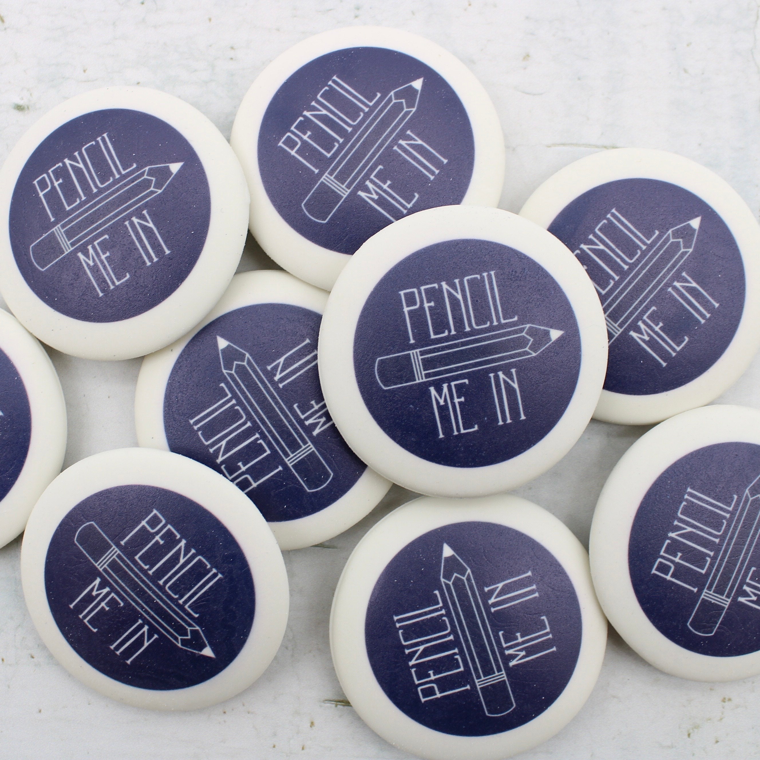 Erasers – Pencil Me In