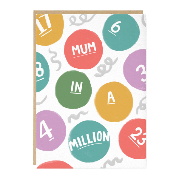 Mum in a million card – Pencil Me In