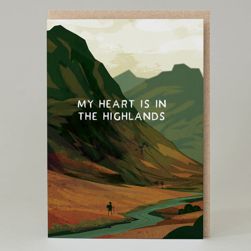 Heart in the Highlands Card – Pencil Me In